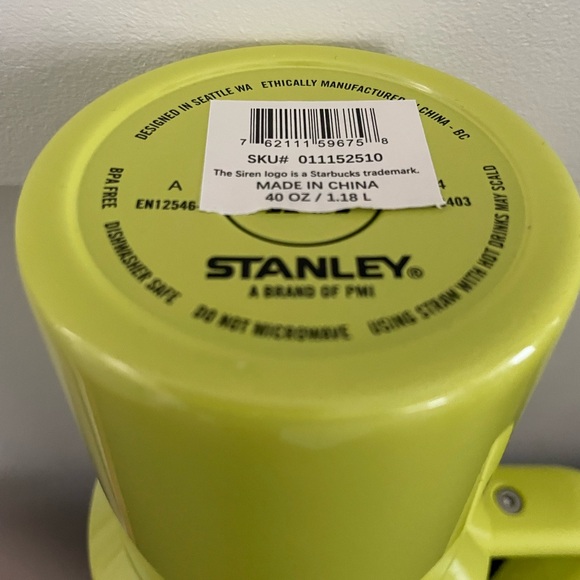 Stanley | Dining | New In Box Lime Green Starbucks X Stanley Quencher 4 ...